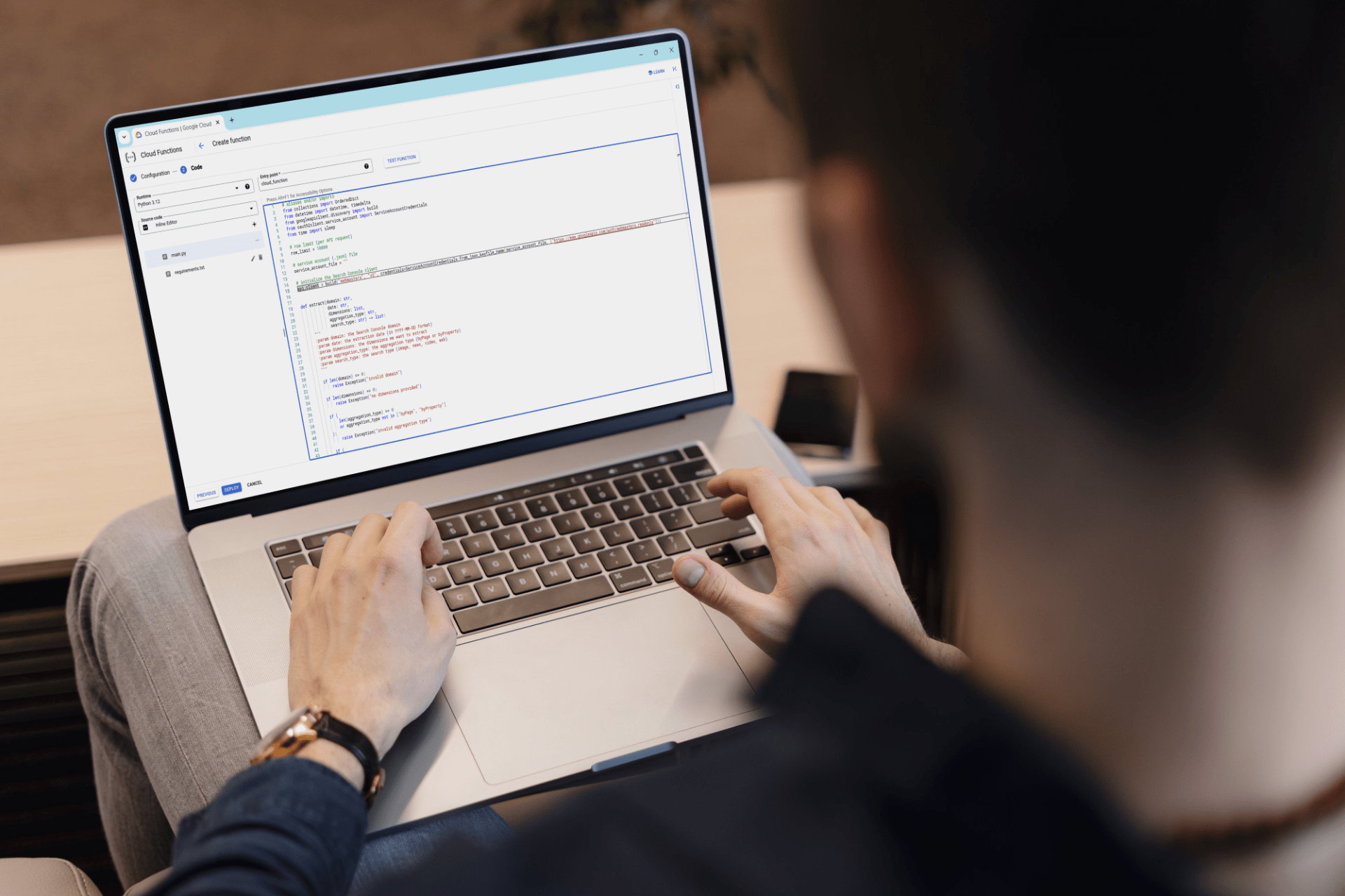 Cómo extraer datos de Search Console usando Cloud Functions